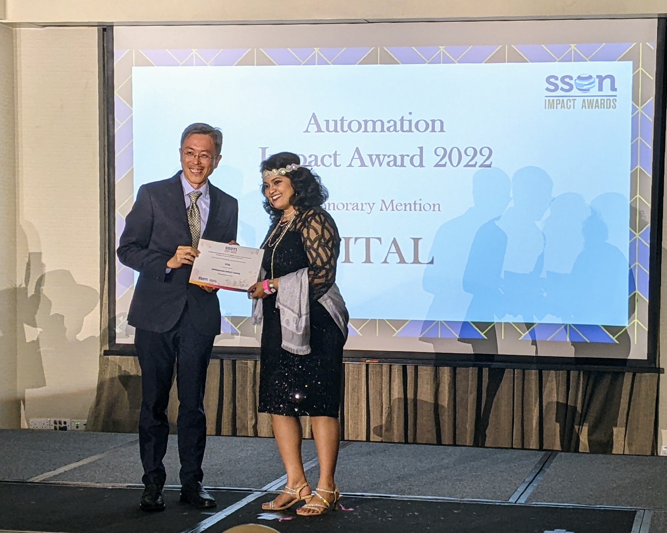 VITAL receives SSON Impact Awards 2022